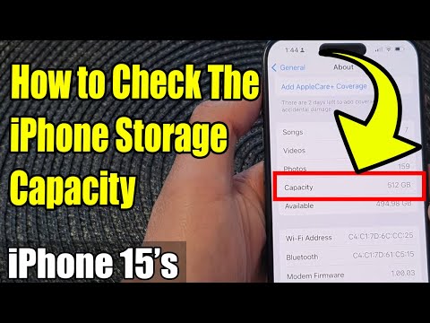 iPhone 15/15 Pro Max: How to Check The iPhone Storage Capacity