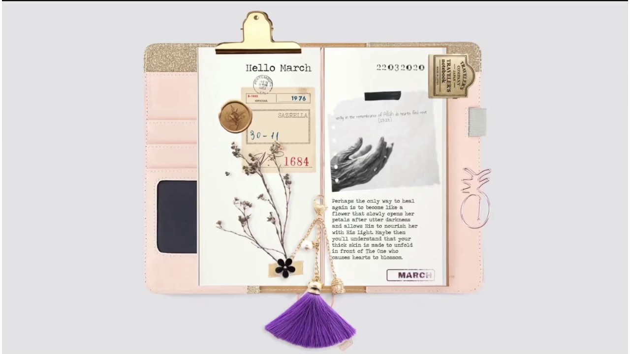 Digital notebook using Powerpoint ( FREE CANVA TEMPLATE )