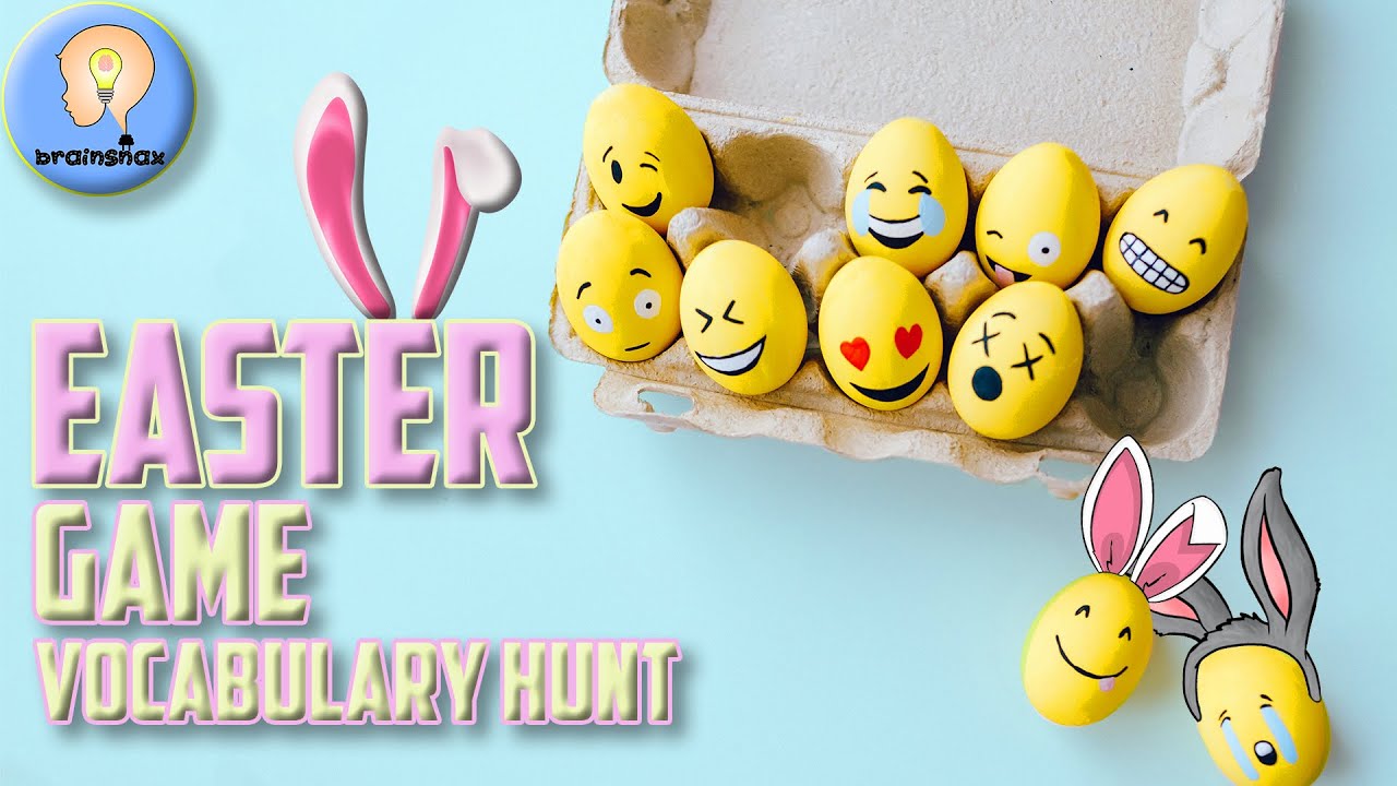 Easter Game | Easter Vocabulary |  Hidden picture game
