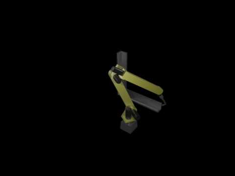 E128 Fanuc Robotic Arm Animation