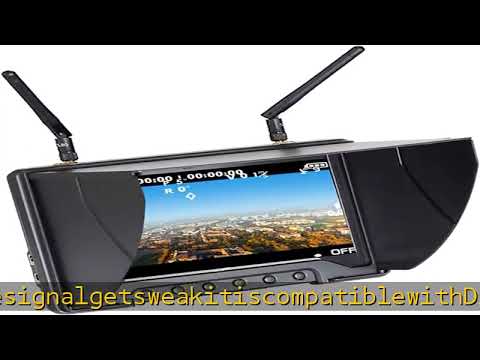 Black Pearl Diversity Monitor RC801 FPV Monitor with DVR HDMI in 5.8Ghz 40CH 7inch FPV Screen Recei