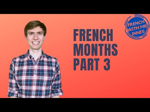 MONTHS PART 3 // Learn French Basics Day 27 - for beginners and kids