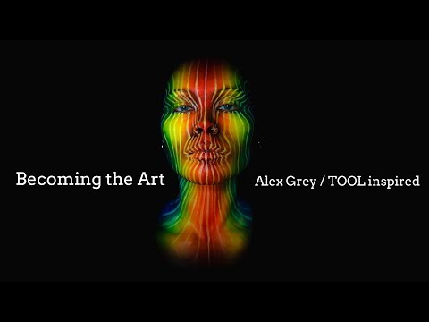 ALEX GREY / TOOL - Inspired Makeup Tutorial - ReeRee Phillips