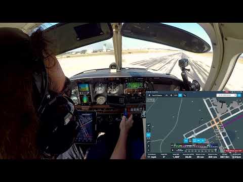 UNCUT ATC Audio, Foreflight, Takeoff from Pensacola International Airport KPNS via Runway 35