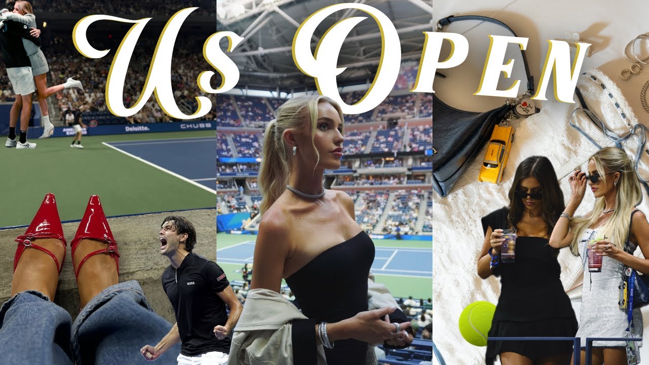 US OPEN: a week in my life at a grand slam ✨🗽🎾