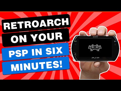 Install RetroArch On PSP In Just SIX MINUTES! | RetroArch On PSP Setup