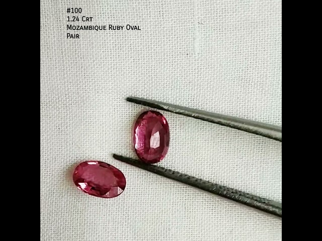Ruby Gemstones - Natural Mozambique Ruby Retail Trader from Jaipur