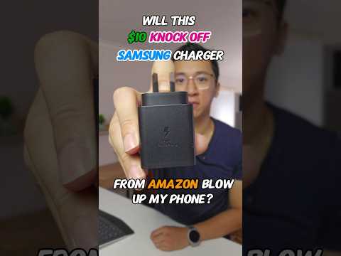 Cheap S25 Ultra Charger from Amazon Vs Samsung Official Charger
