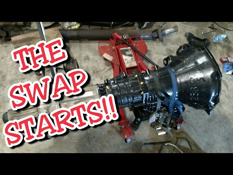 6.7 Cummins 48Re Swap Begins!!