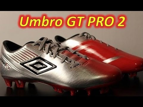 Umbro GT Pro II Silver/Black/True Red - UNBOXING