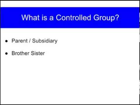 What is a Controlled Group?