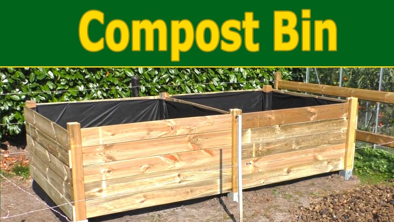 Easy and fast DIY Guide: Building Your Own Compost Bin from Scratch!