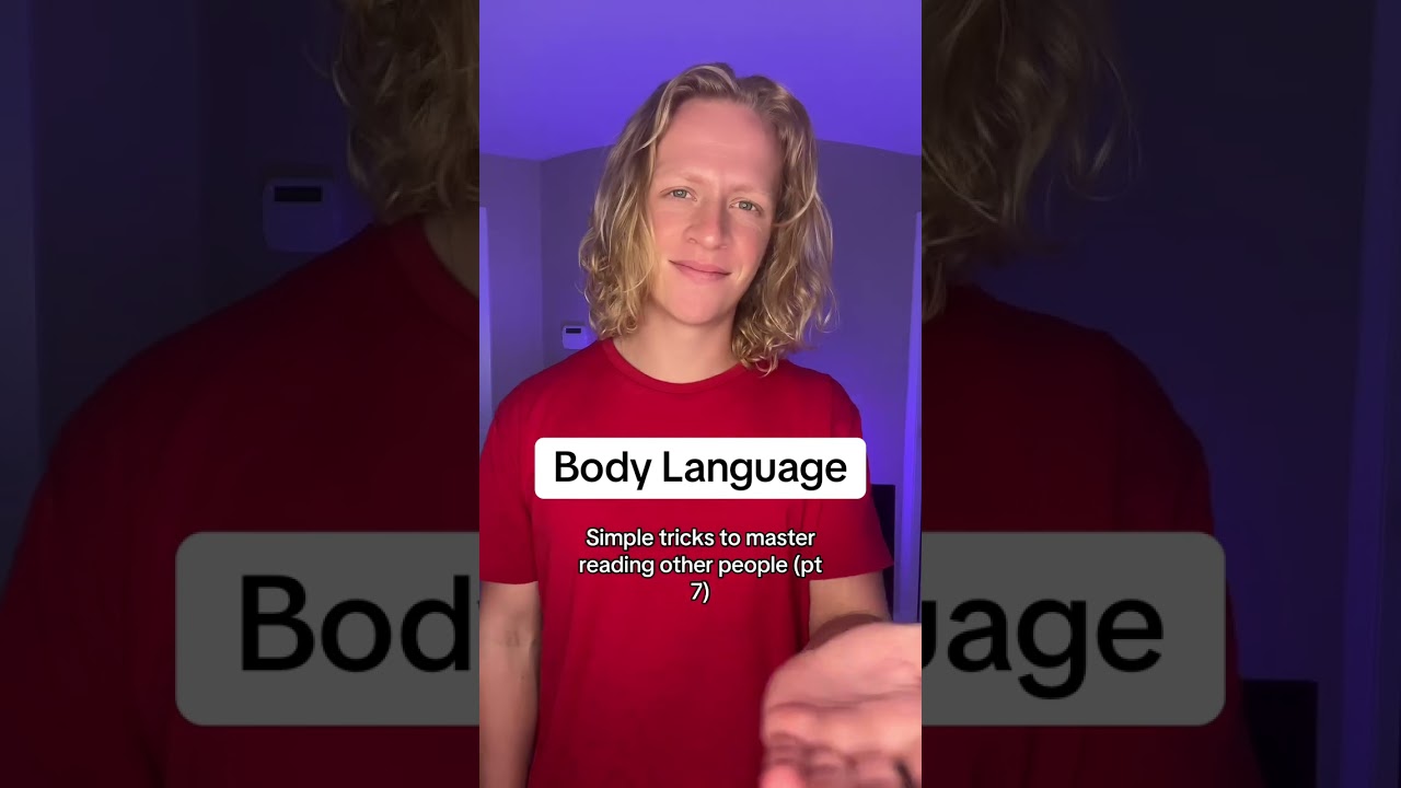 Body language trick to instantly read people! #bodylanguage #nlp #readpeople #readmind #nlptraining