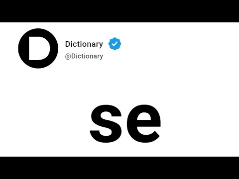 se Meaning In English