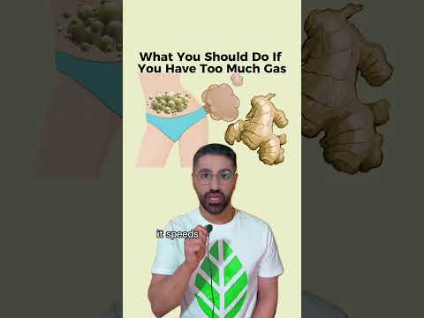 What you should do if you have too much gas? #healthhacks #healthyliving #healthyeating