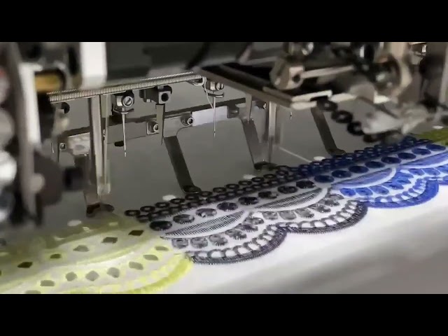 Mini Schiffli Embroidery Machine - Schiffli Multi Head Embroidery ...