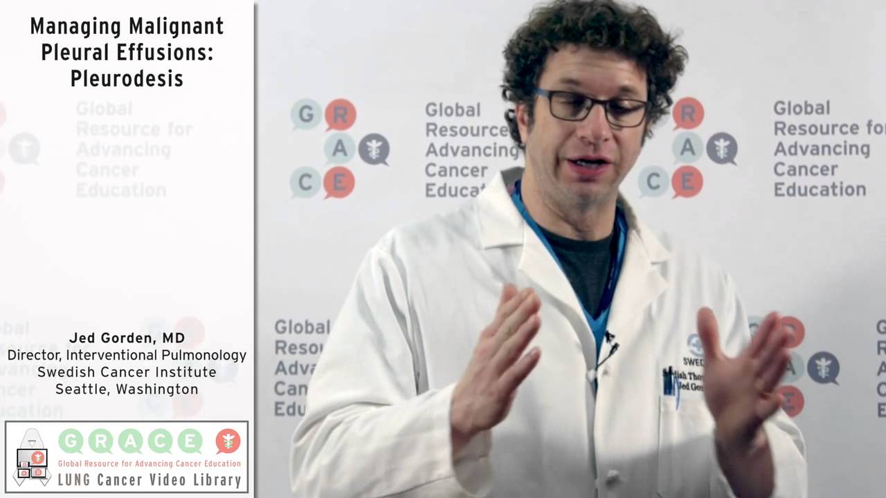 Managing Malignant Pleural Effusions: Pleurodesis