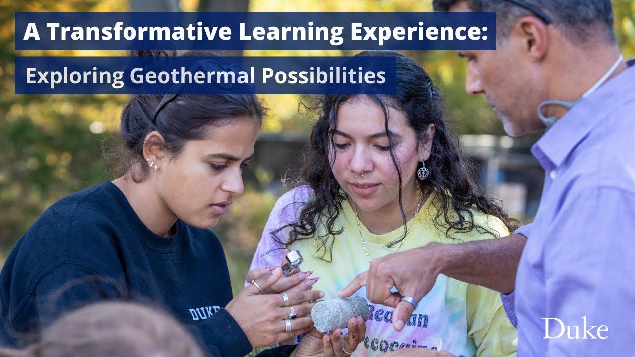 A Transformative Learning Experience: Exploring Geothermal Possibilities