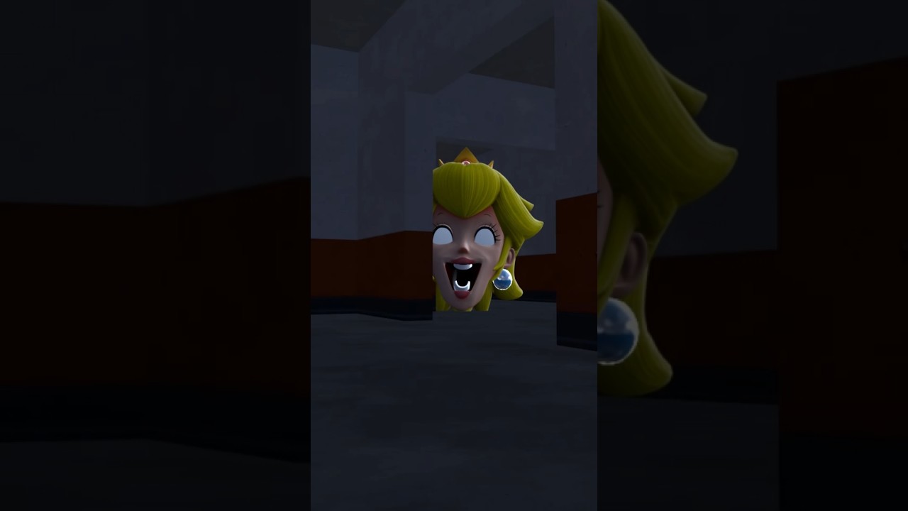 Baby Peach haunted by Peach Head