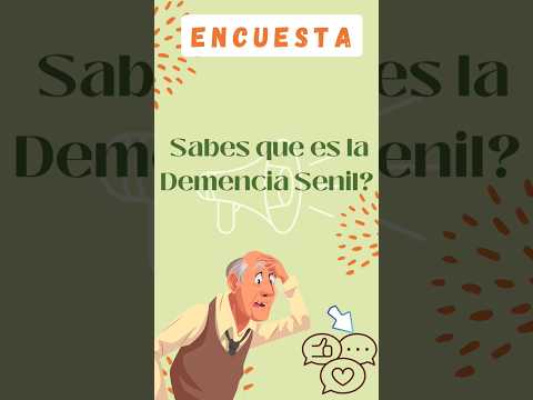 Demencia senil, pregunta del día! #adultosmayores #geriatria #salud #demencia #alzheimer