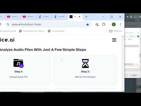 A free song key and bpm finder video