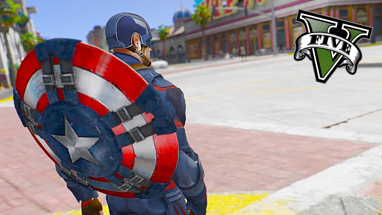 Captain America Script Mod 2.4 - GTA 5