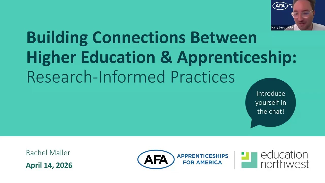 Building Connections Between Higher Education & Apprenticeships