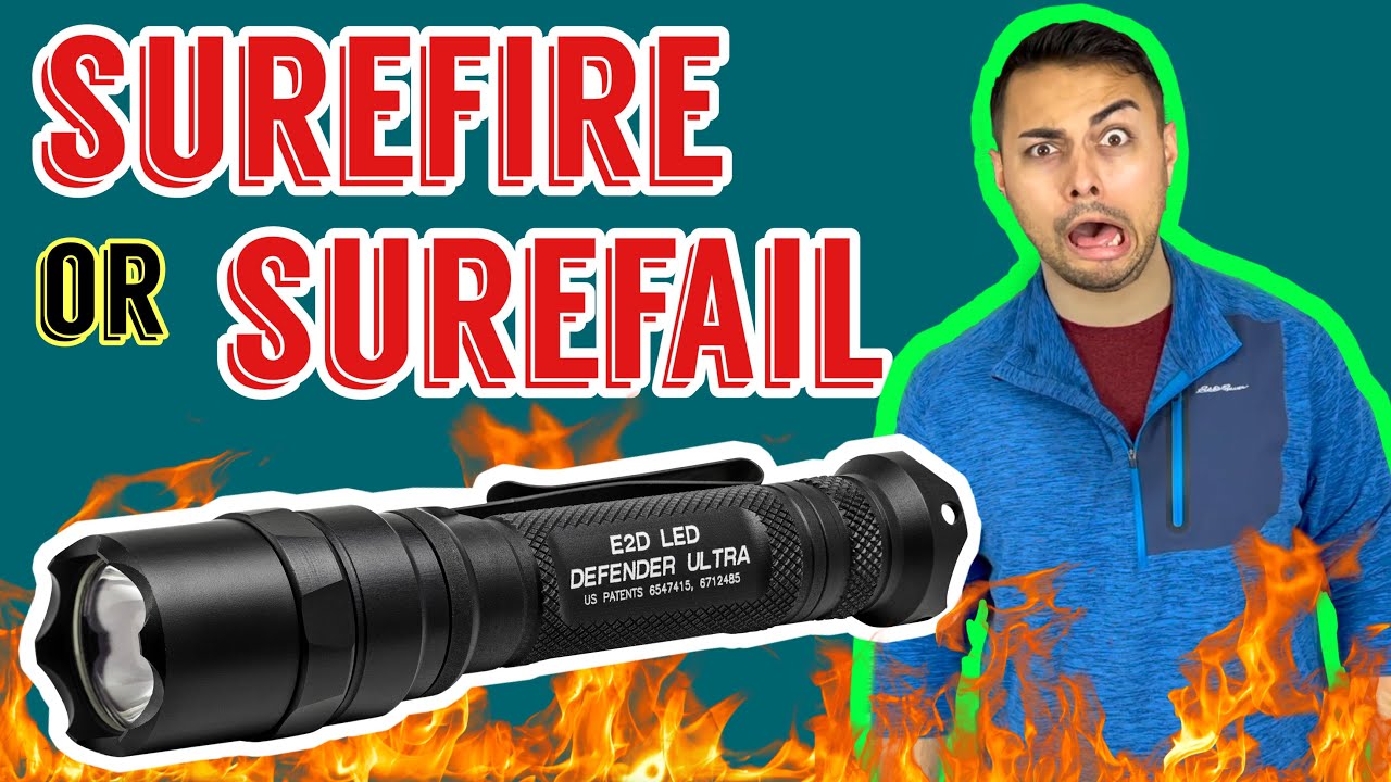 Tactical Flashlight for Self Defense? Surefire E2D Defender Ultra Review 2022