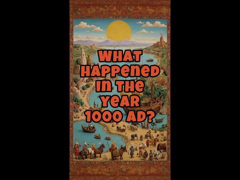 What happened in 1000 AD?