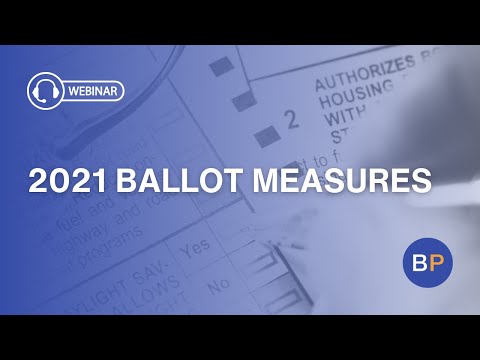 2021 Ballot Measures