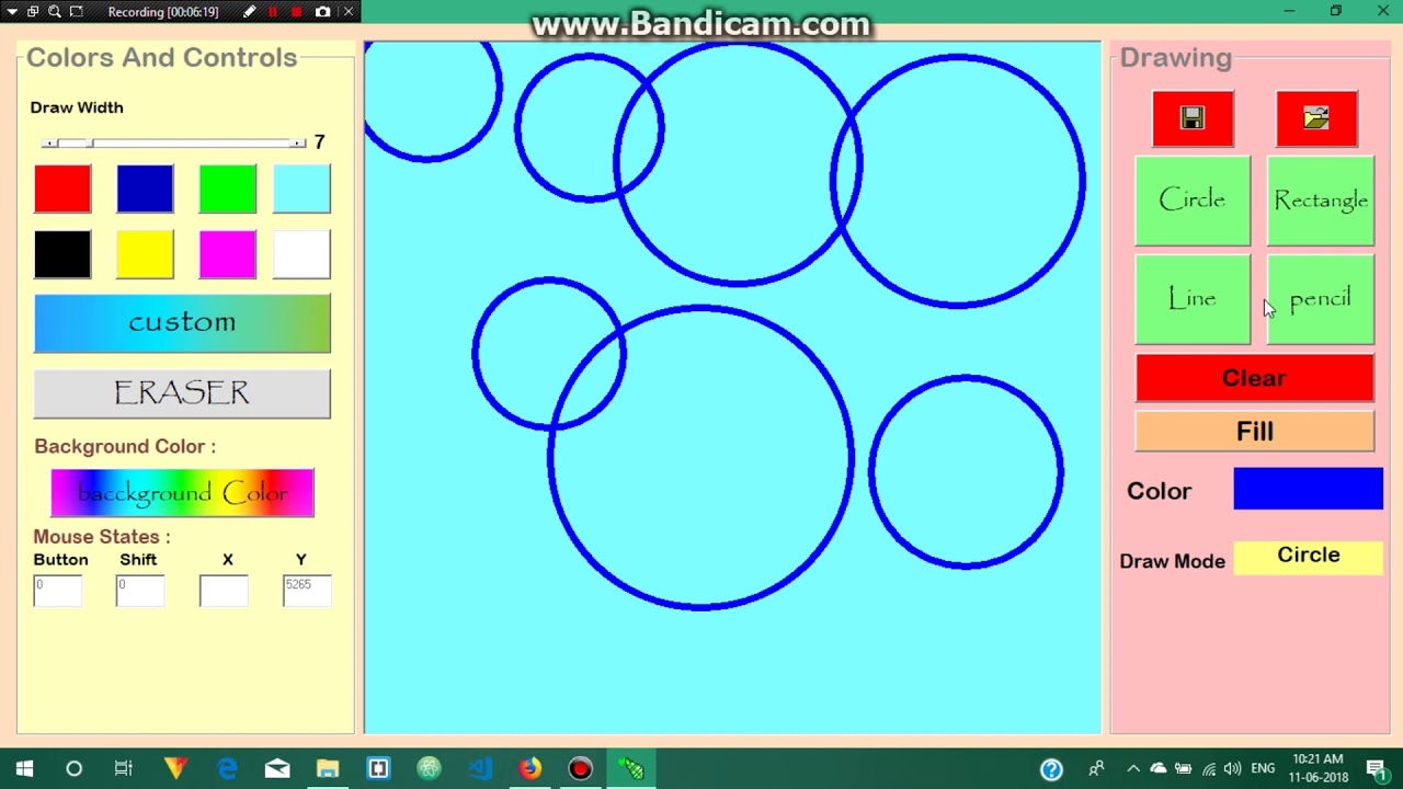 Paint Application Using VB 6.0 , Visual Basic 6.0 Project Paint Demostration