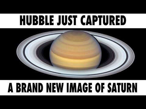 Hubble Just Captured a Breathtaking New Image of Saturn, And It Barely ...