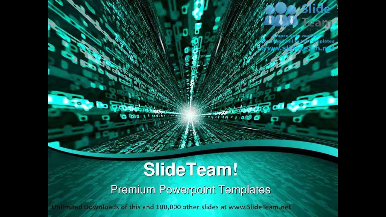 Matrix Binary Background PowerPoint Templates Themes And Backgrounds ppt layouts