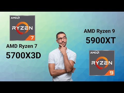 AMD Ryzen 7 5700X3D VS AMD Ryzen 9 5900XT