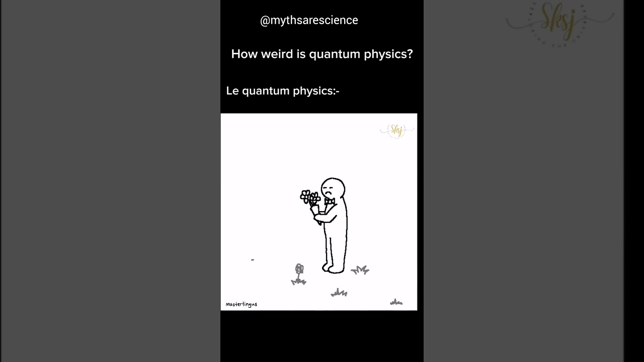 Quantum Physics is weird😂  #memes #sciencememe #viral