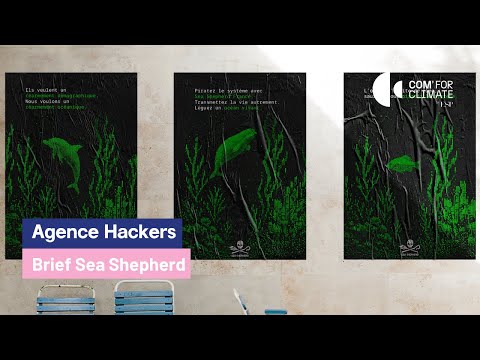 🚀 L'agence Hackers, shortlistée du brief SEA SHEPHERD pour la 3e édition de Com' for Climate