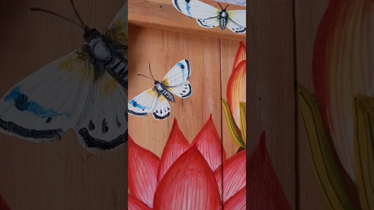 Como pintar Flor de lotus # #desenhos #pinturaemtecido #reciclagem #artesanatoreciclado