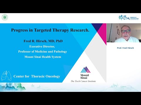 Post-2025 ASCO Sharing: Prof. Fred Hirsch on Advances in Targeted Therapy Research