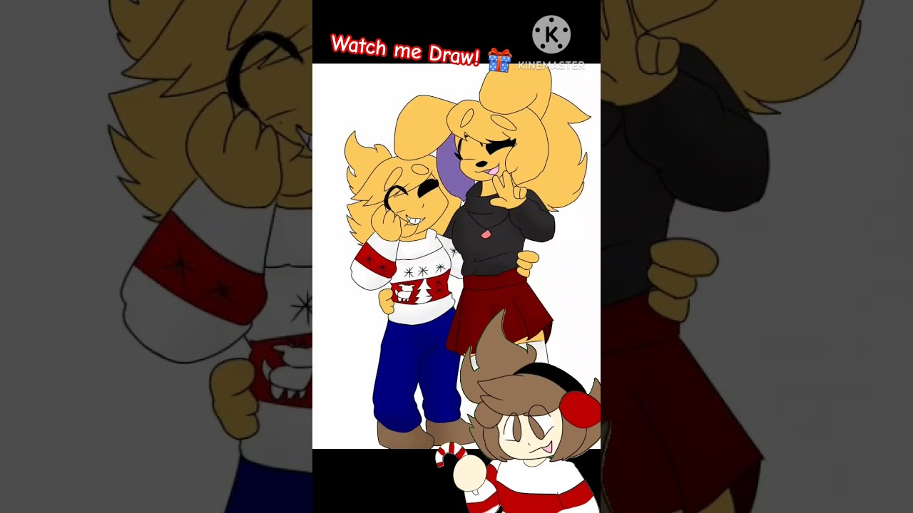 [Speedpaint Short] A Holiday to Remember 🎁 #christmas #merrychristmas #speedpaint