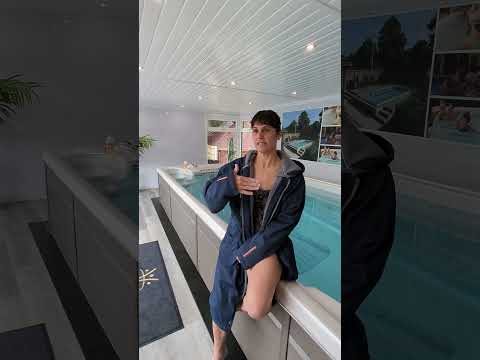 Swim spa Vs a swimming pool from a triathlete "It's actually really versatile" #pool #nottingham