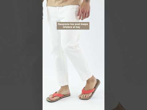 Chupps Men's Wyld Solid URO Foam Comfort Flip flop