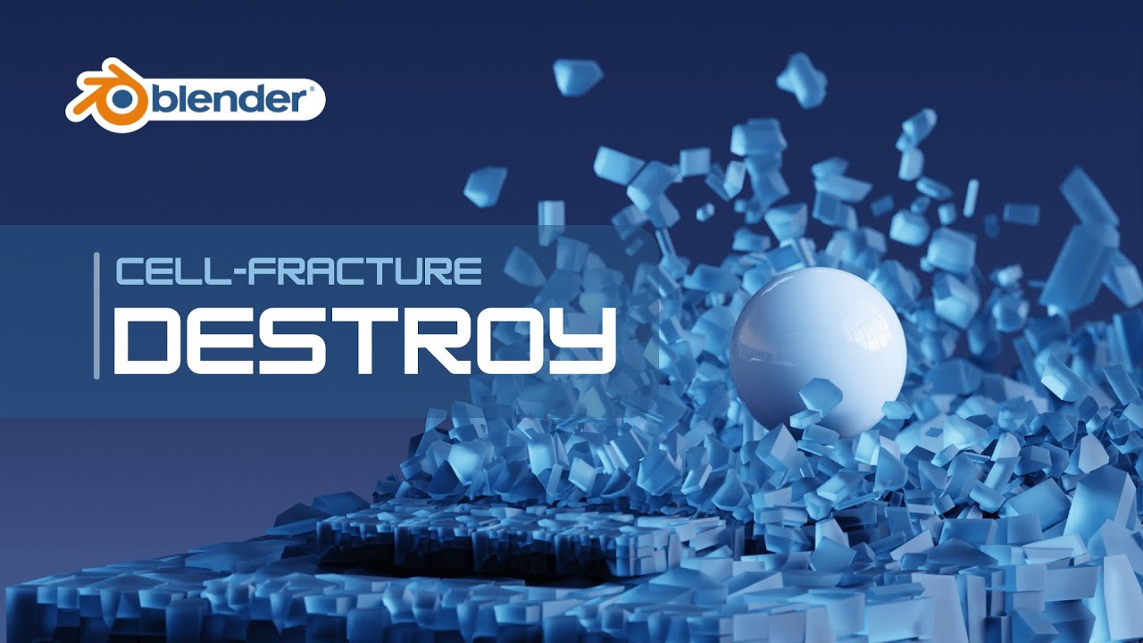 Blender Tutorial - Dynamic Object Destruction