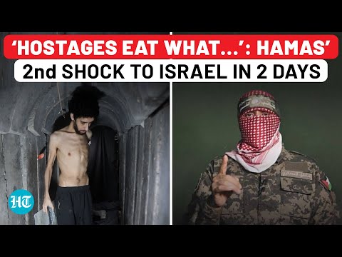 Israeli Hostage Seen Like ‘Starving Gazan’ In Chilling Hamas Video; Israel Gets 2nd Shock In 2 Days