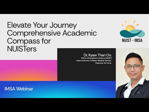 Lecture on Academic Success Toolkit for Meteorology Students