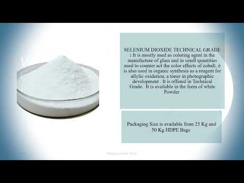 Selenium Dioxide - SeO2 Latest Price, Manufacturers & Suppliers