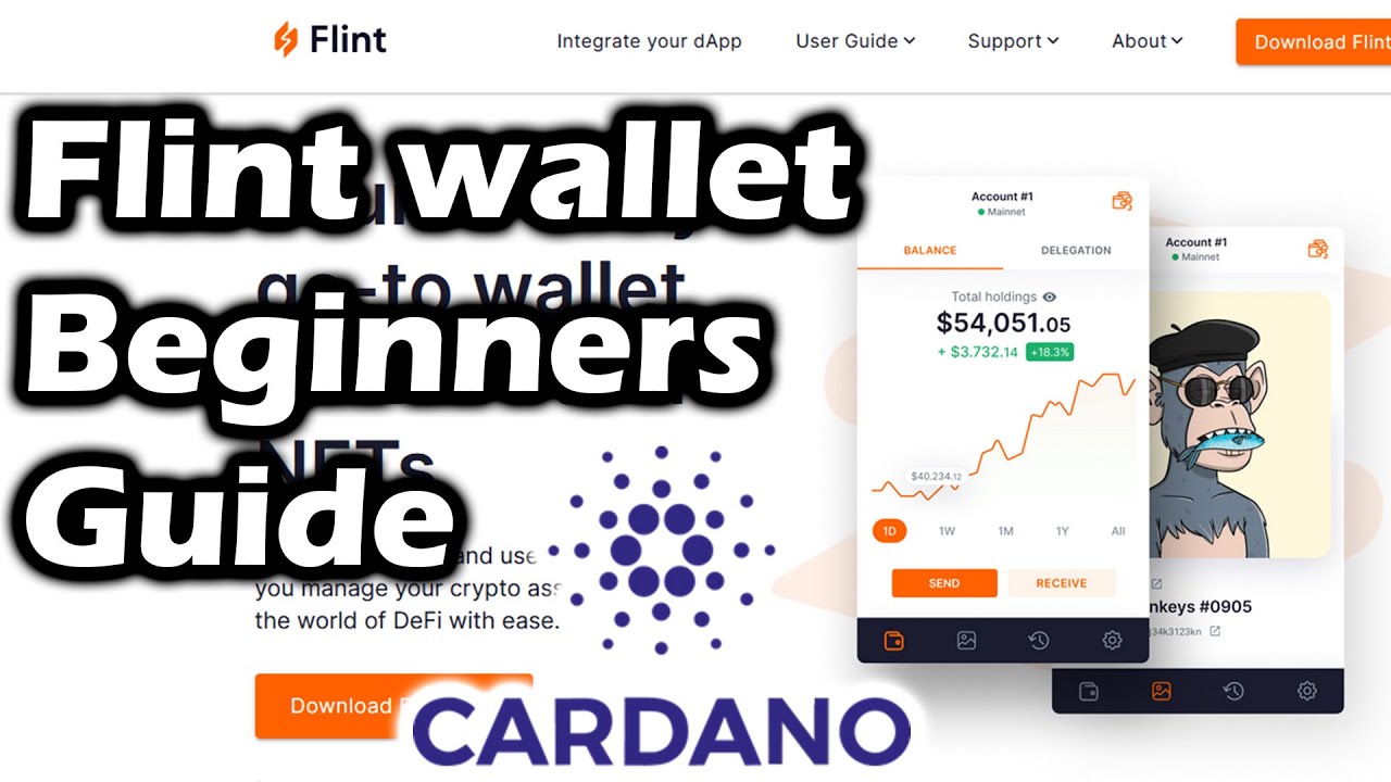 Cardano Flint wallet | Beginners guide