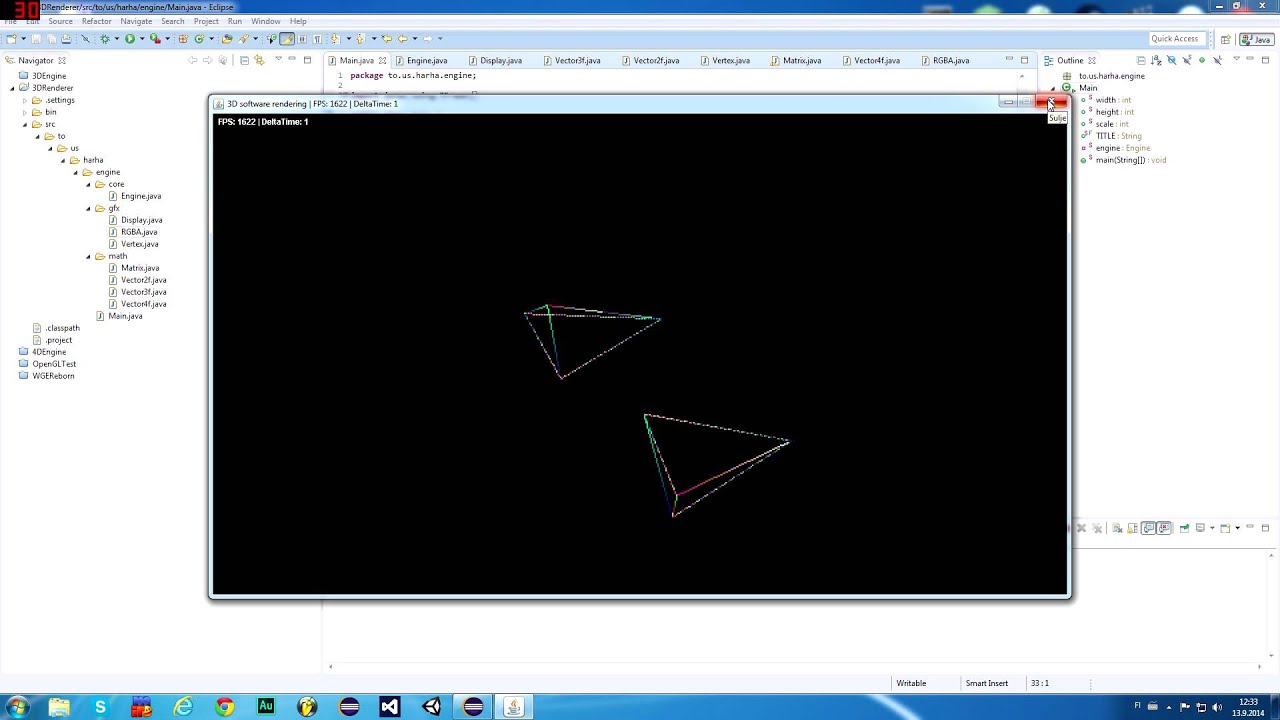 Java 3D Software Renderer | Raspberry PI