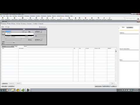 Receiving Inventory WITH A BILL in Quickbooks