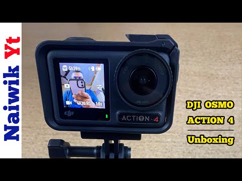 DJI Osmo Action 4 Adventure Combo || Unboxing