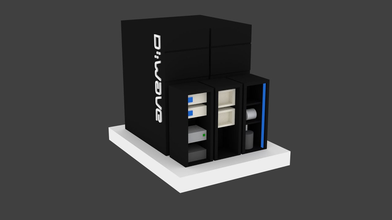 DWAVE Quantum Computer Animation